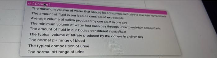 Solved This module included several important measurements | Chegg.com
