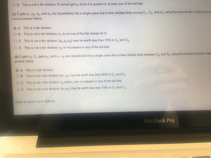 Solved fair division.four partners are dividing a plot of | Chegg.com