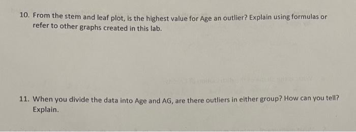 Solved 10. From the stem and leaf plot, is the highest value | Chegg.com