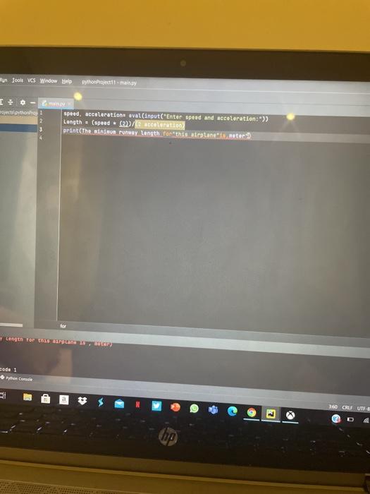 Solved un Jools VCS Windows python Project many ests thony | Chegg.com