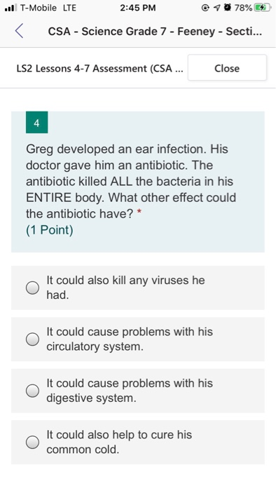 Solved T-Mobile LTE 2:45 PM 16 78%