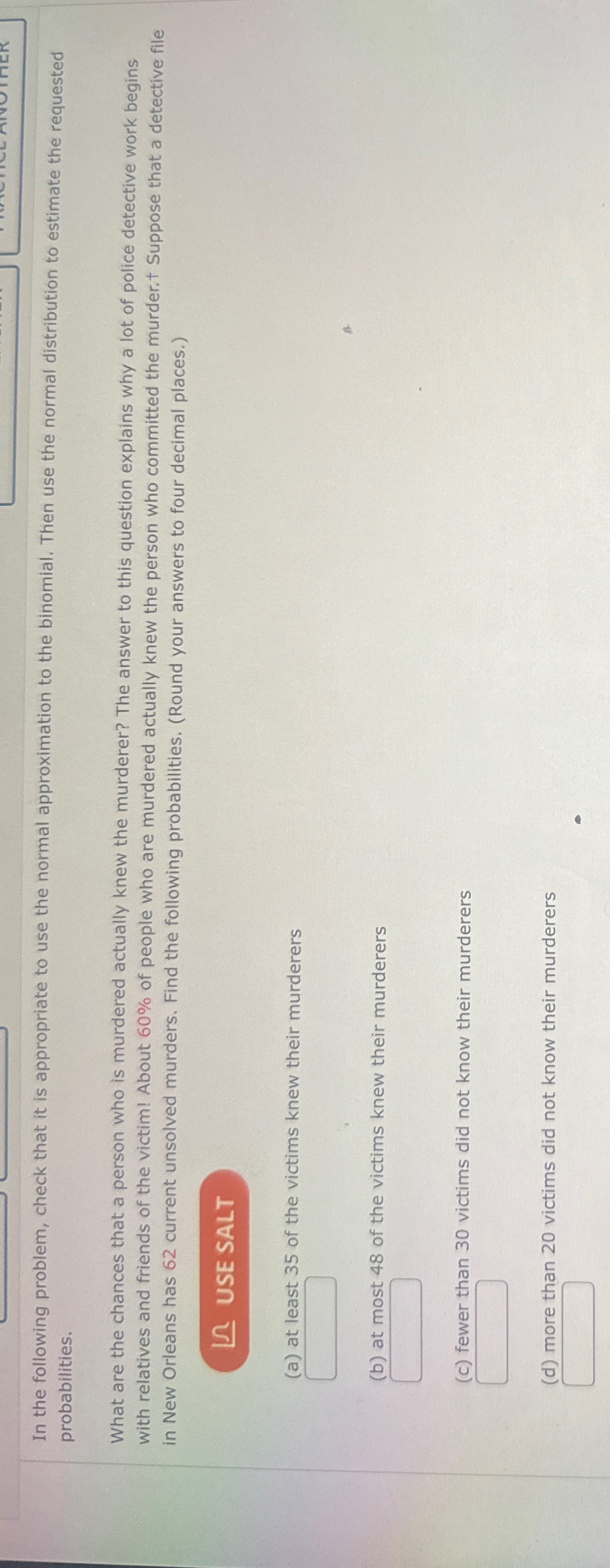 Solved In the following problem, check that it is | Chegg.com