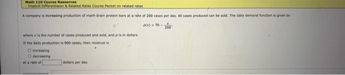 Solved Math 110 Course Resources Math 110 Course Resources - | Chegg.com