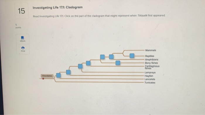 Investigating Life 17.1: Clodogram Read Investigating | Chegg.com Investigating Life 17.1: Clodogram Read Investigating | Chegg.com