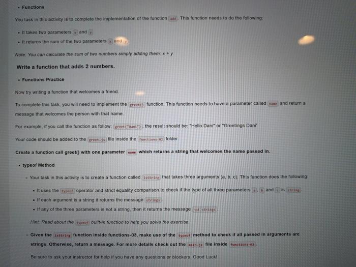 Solved Here are more examples showcasing strict equality | Chegg.com