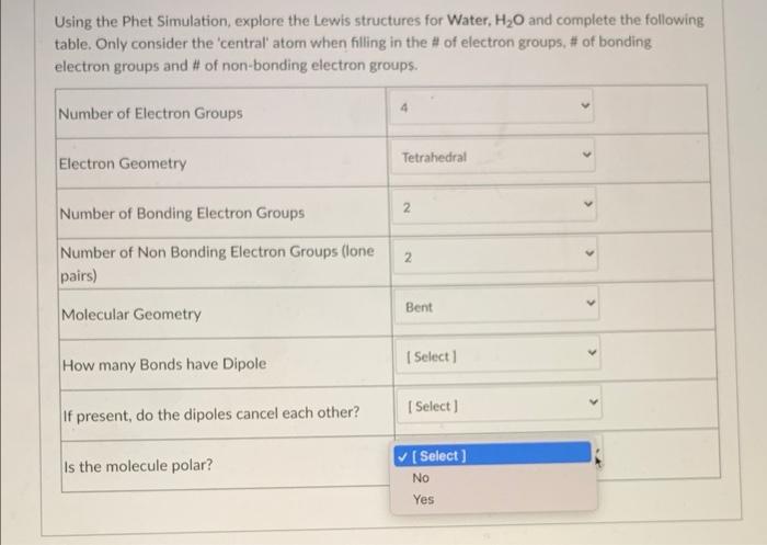 Solved Using the Phet Simulation, explore the Lewis | Chegg.com Solved Using the Phet Simulation, explore the Lewis | Chegg.com