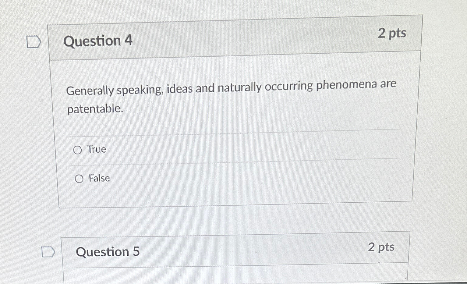 Solved Question 42 ﻿ptsGenerally speaking, ideas and | Chegg.com