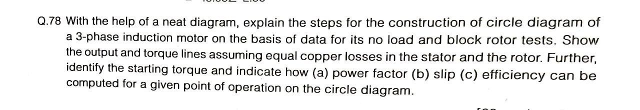 Solved Q.78 With the help of a neat diagram, explain the | Chegg.com
