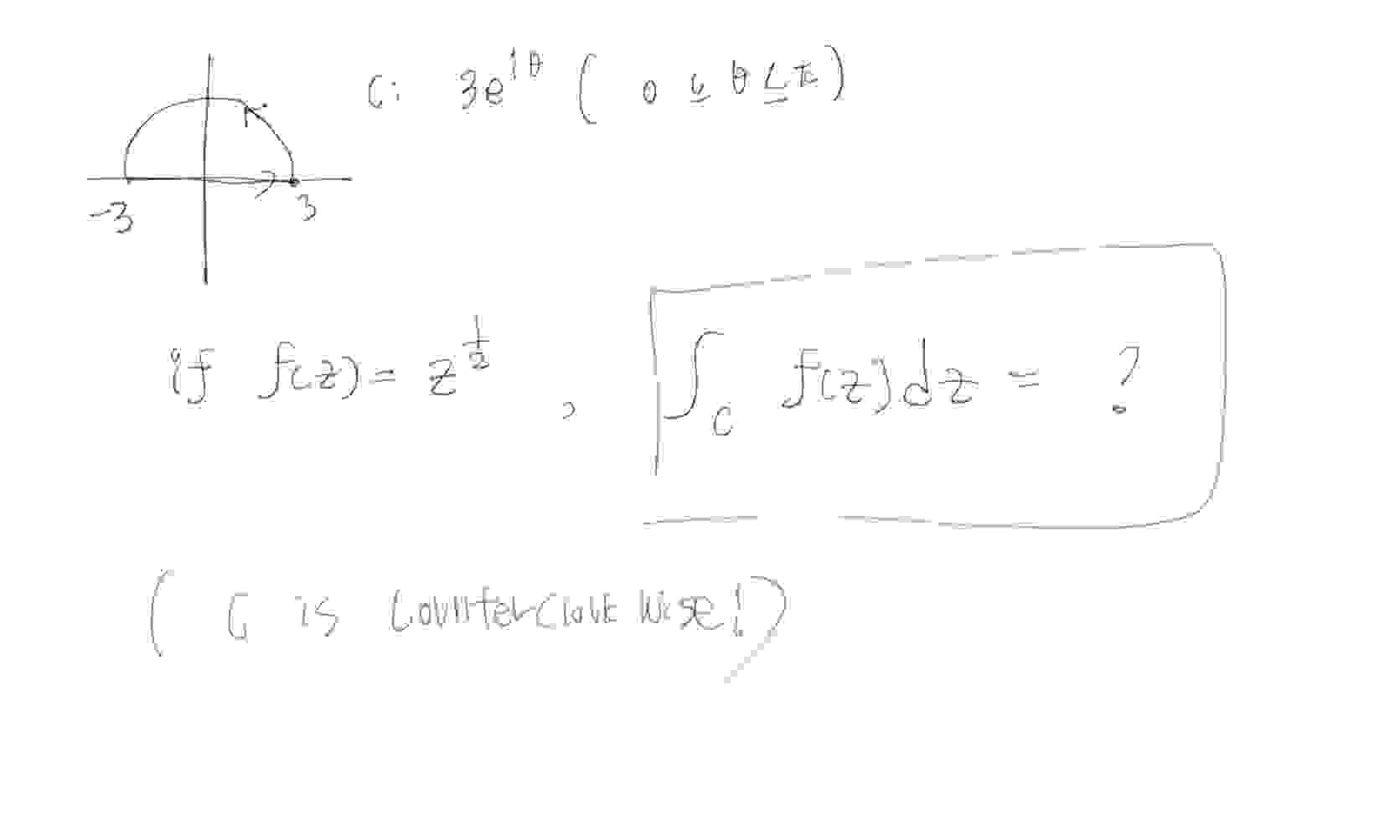 Solved :.3e1θ(0yθ≤k)if f(z)=z12,∫c﻿f(z)dz= ?(Cis | Chegg.com