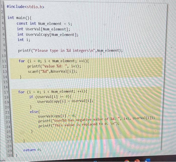 Solved 1 #include 2 3 int main() { 23456789 10 11 12 13 14 | Chegg.com