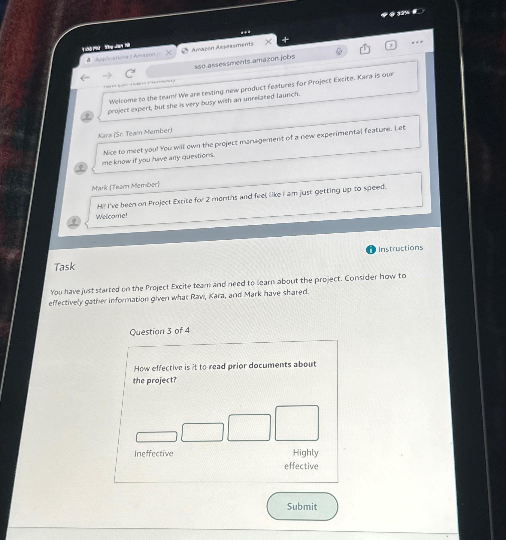 Solved Welcome to the team! We are testing new product | Chegg.com