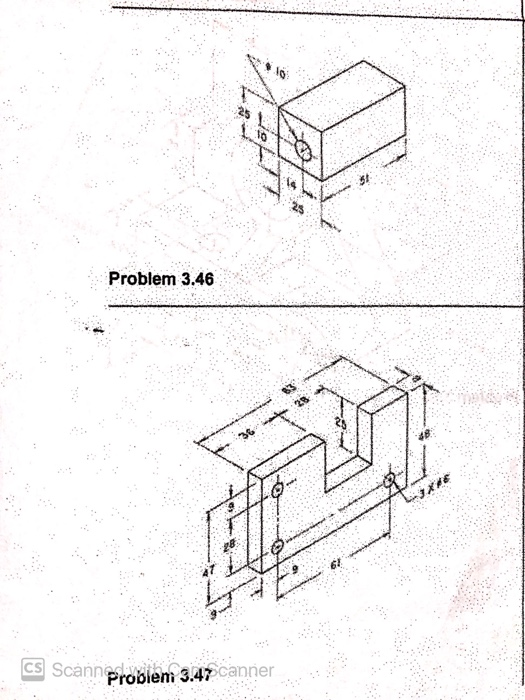 Solved please use graph paper to draw, do not use solidwork, | Chegg.com