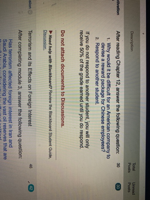 Solved SULULA NORE Mark Thread: Post: Author: chapter 12 | Chegg.com