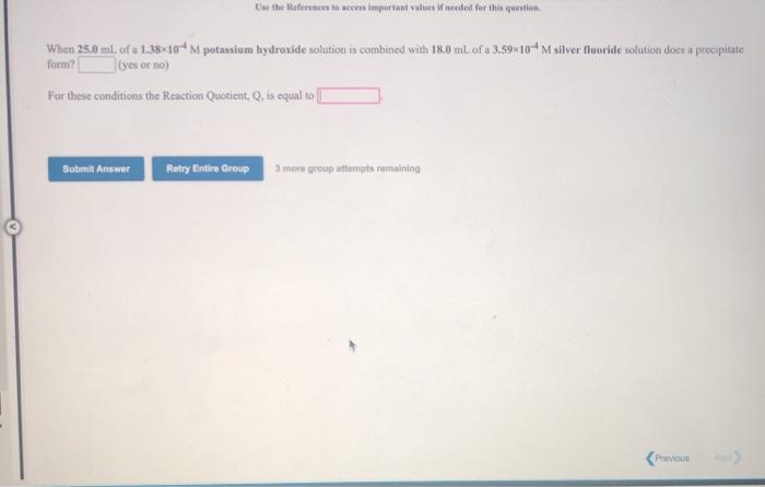 Solved Uut the References in access important values I | Chegg.com