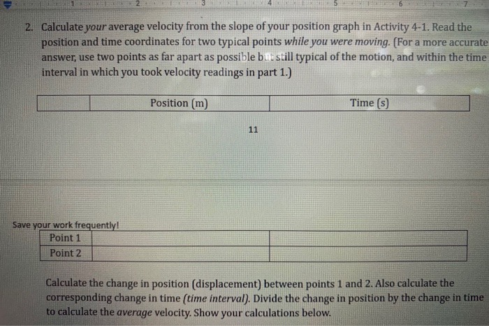 Solved 4-1: Predicting Velocity Graphs From Position Graphs | Chegg.com