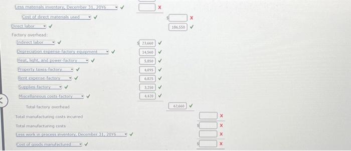 Solved Materials Work in process Finished goods Advertising | Chegg.com