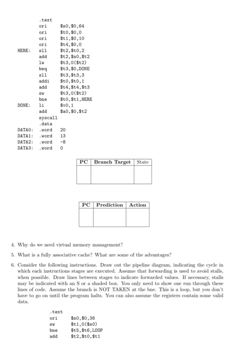 Solved 1. How many offset bits are required for a cache with | Chegg.com