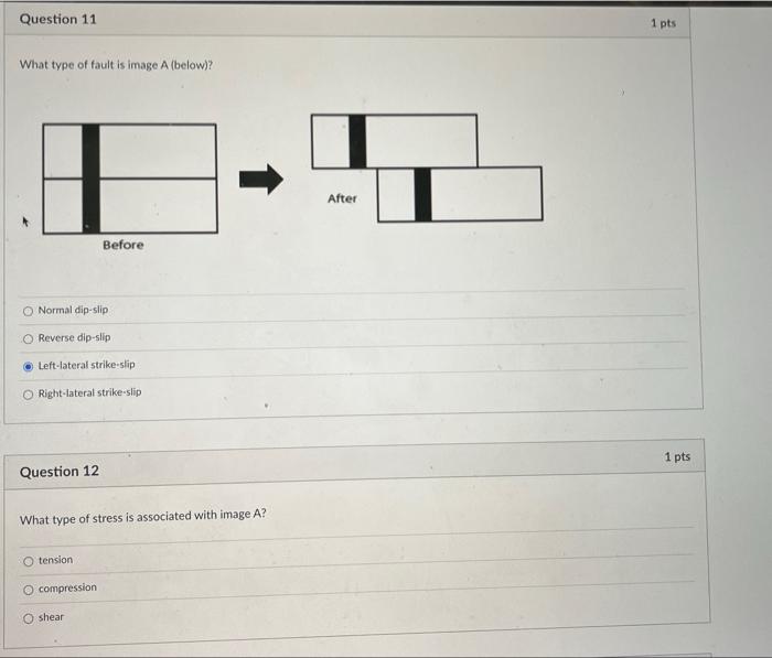 Solved What type of fault is image A (below)? Normal | Chegg.com