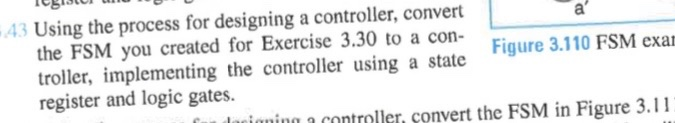 Solved - 43 Using the process for designing a controller, | Chegg.com