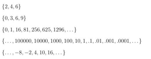 Solved 1) Write the following sets in roster notation:2) | Chegg.com