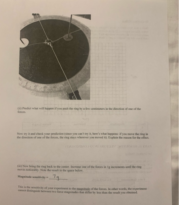 Solved Experiment 5: Vector Nature of Forces In this | Chegg.com