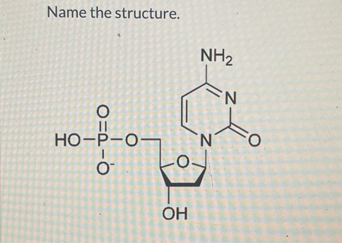 Solved Name the structure. | Chegg.com