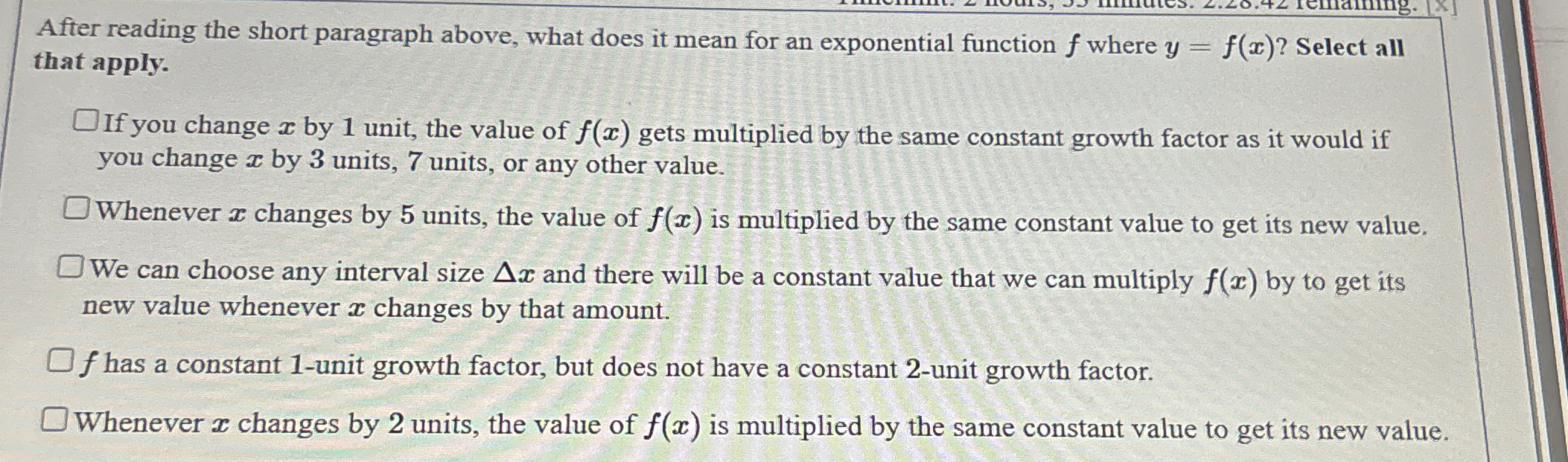 Solved After reading the short paragraph above, what does it | Chegg.com