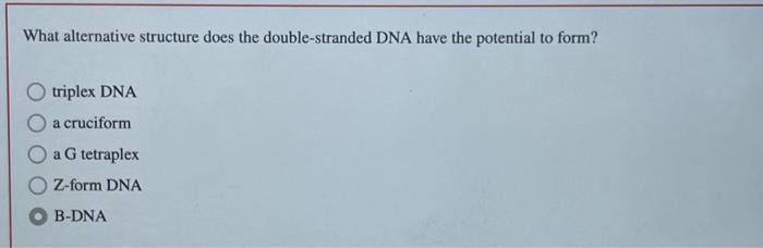 Solved One strand of a double-helical DNA has the sequence | Chegg.com