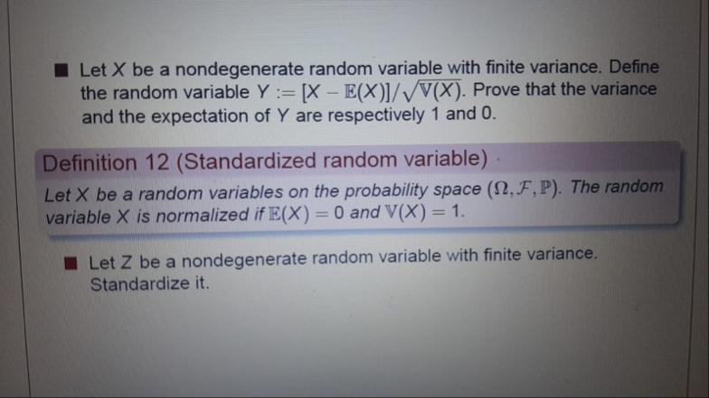 Solved Let x ﻿be a nondegenerate random variable with finite | Chegg.com