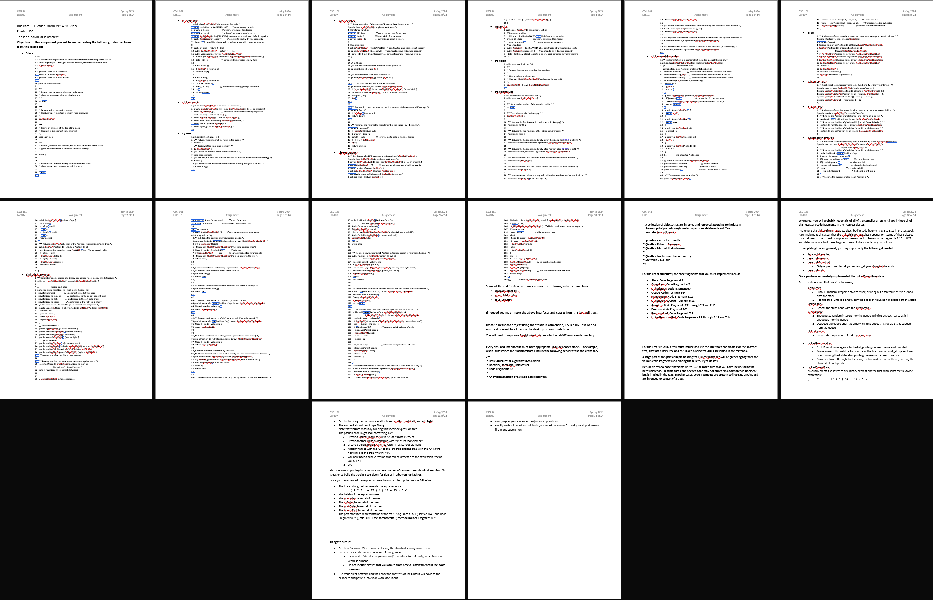 Please code in Java - all code fragments are | Chegg.com Please code in Java - all code fragments are | Chegg.com