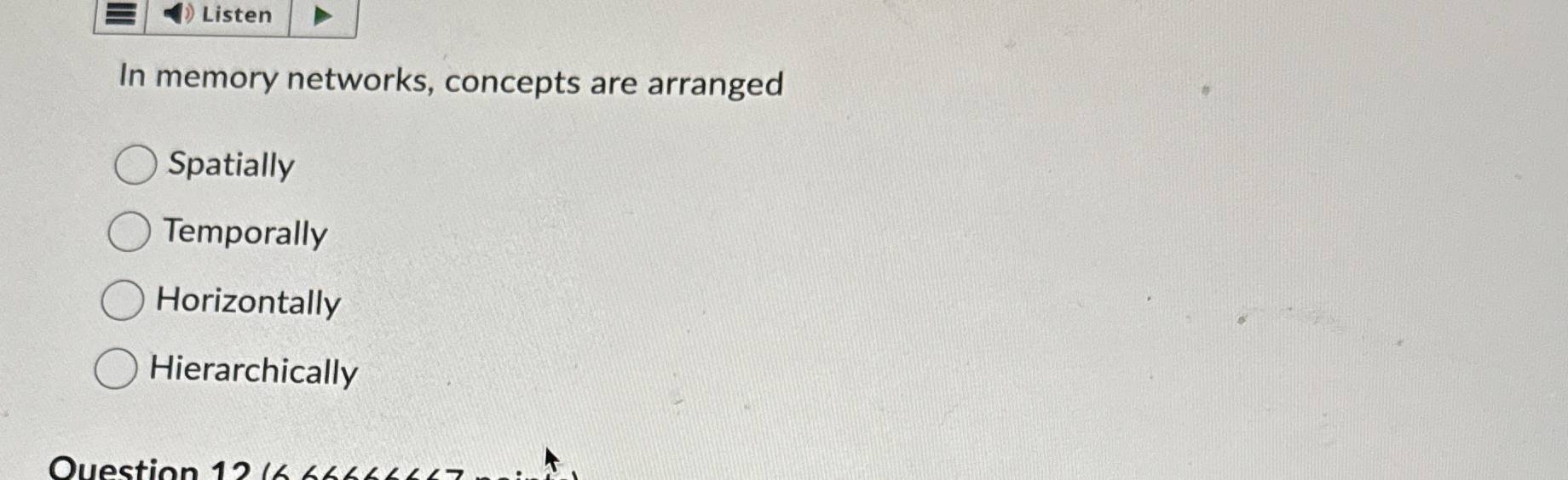 Solved ListenIn memory networks, concepts are | Chegg.com