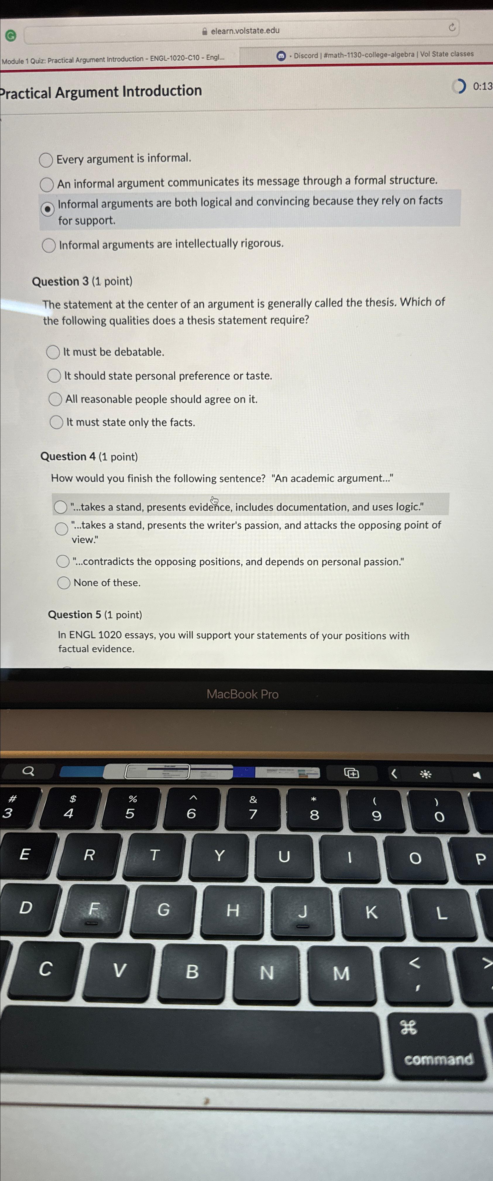 Solved Practical Argument IntroductionEvery argument is | Chegg.com