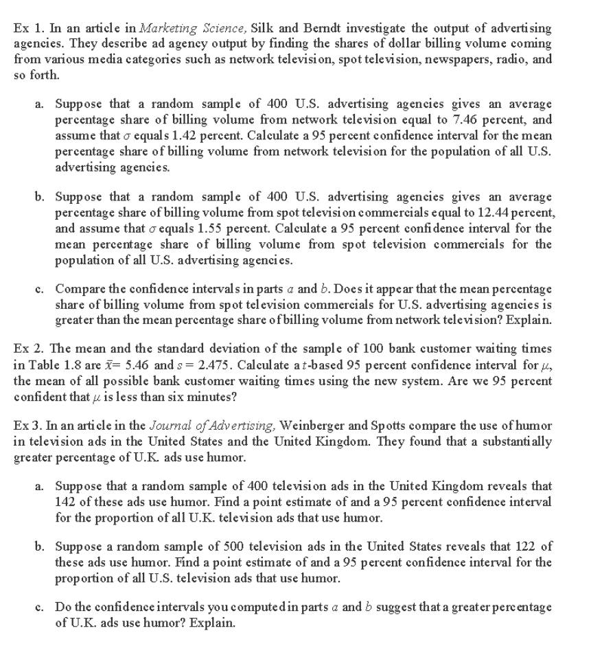 Solved Please I need help with these 3 ﻿exercises, I need | Chegg.com