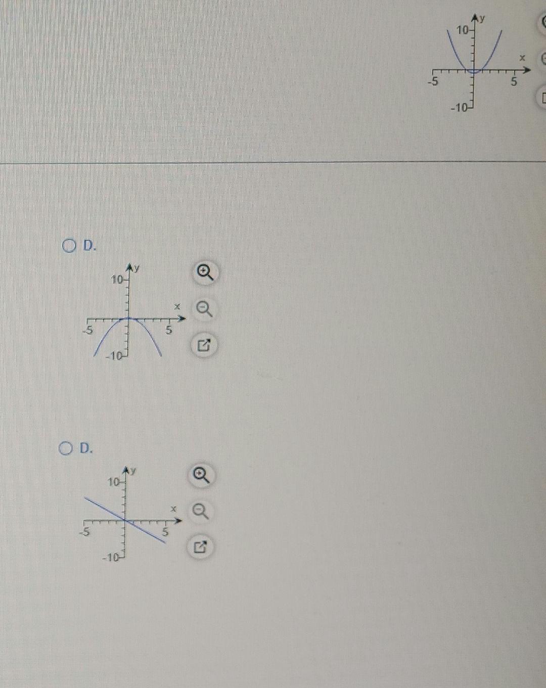 Solved Match the function with its first derivative. Choose | Chegg.com