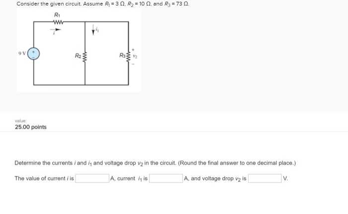 Solved Consider the given circuit. Assume R = 3, R2 = 10 , | Chegg.com