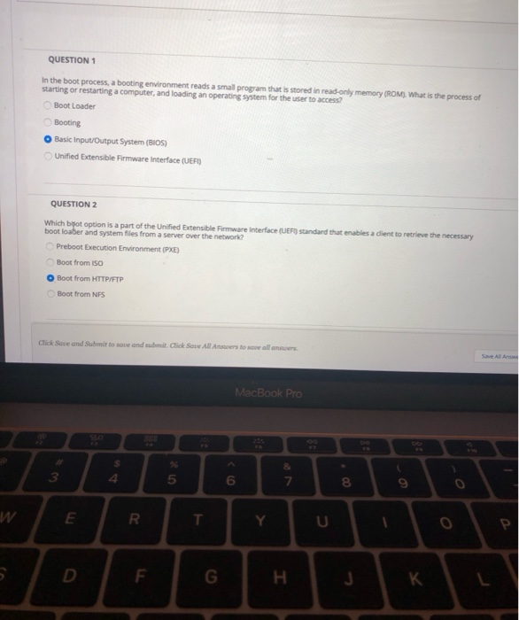 Solved QUESTION 1 In the boot process, a booting environment | Chegg.com