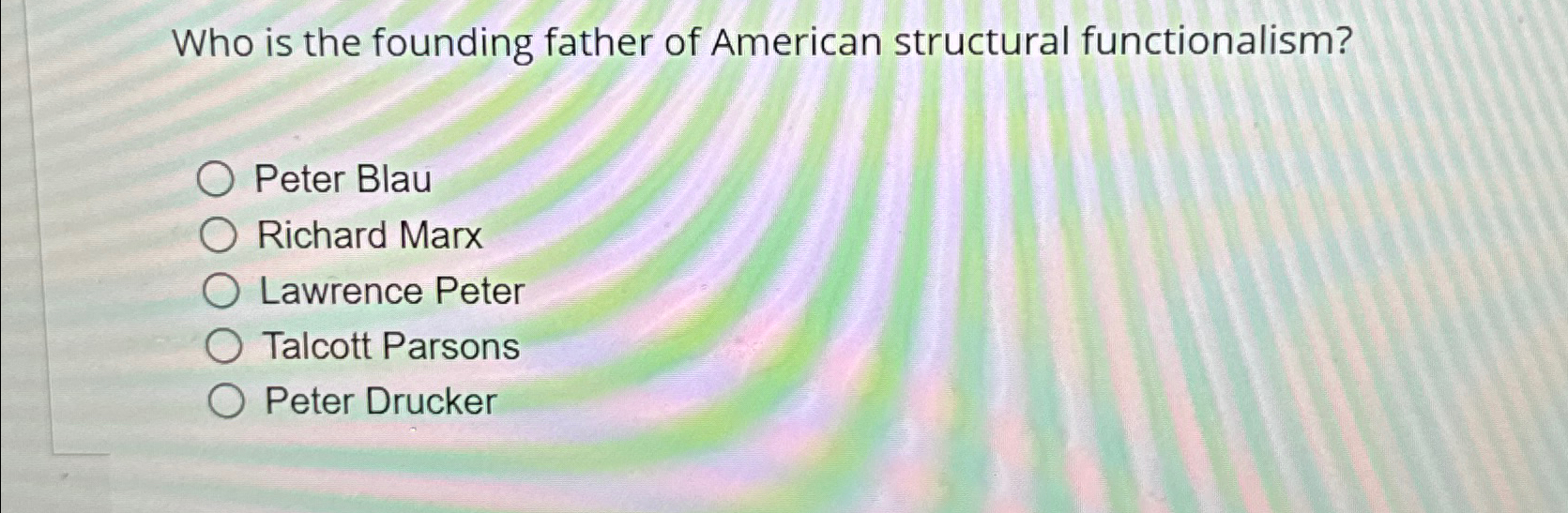 Solved Who is the founding father of American structural | Chegg.com