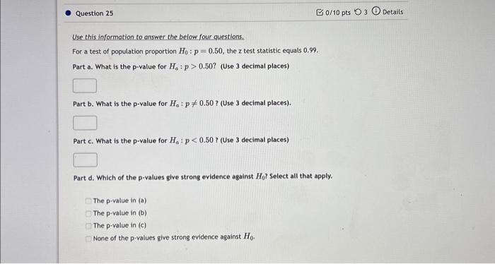 Solved Use this ioformation to answer the below four | Chegg.com