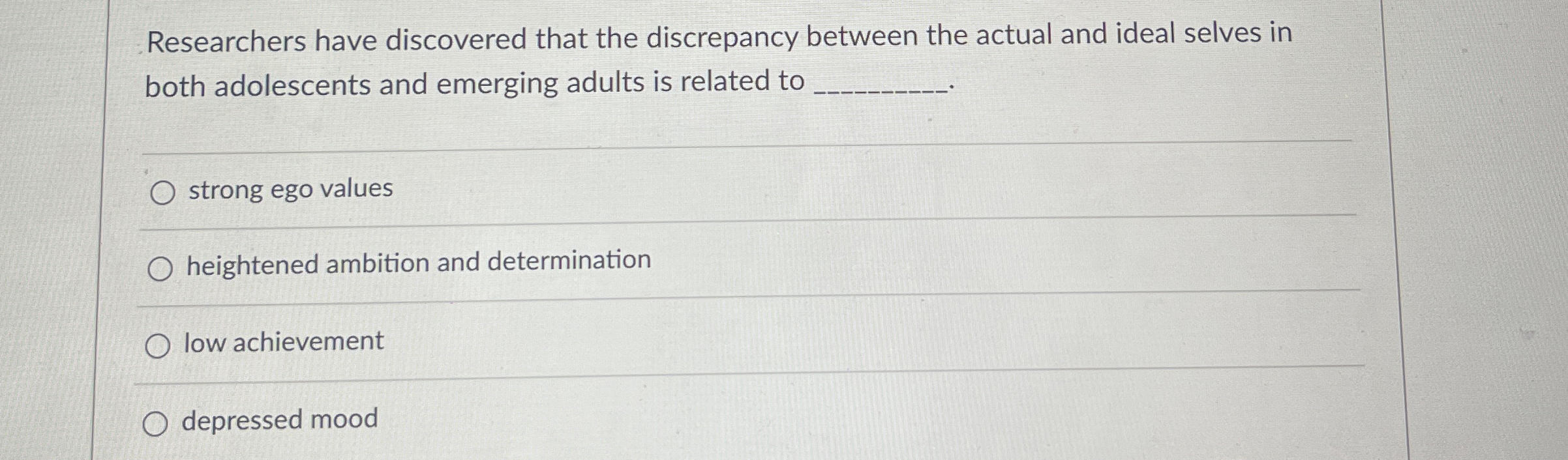 Solved Researchers have discovered that the discrepancy | Chegg.com