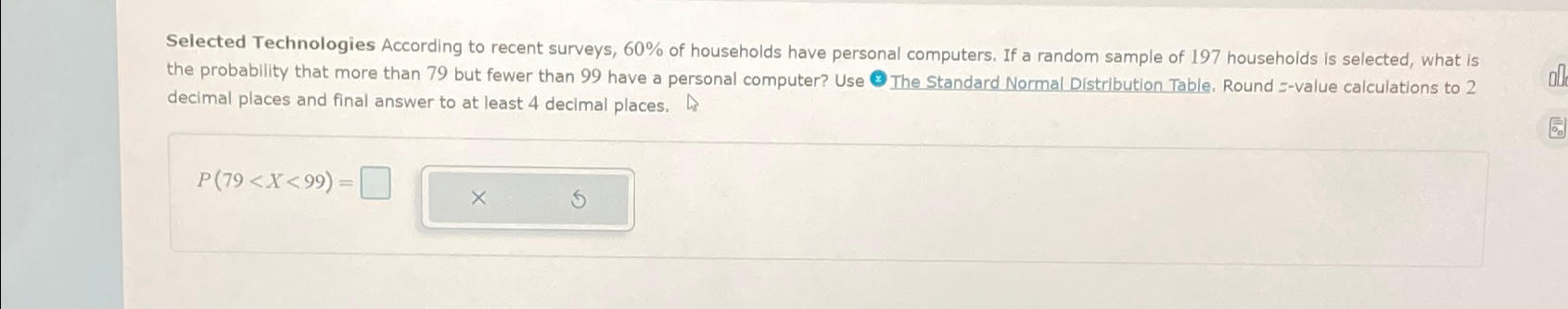 Solved Selected Technologies According to recent surveys, | Chegg.com