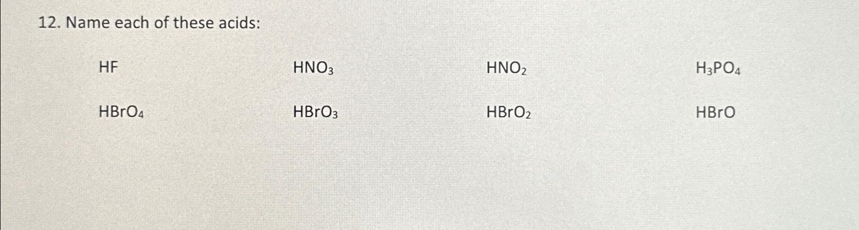 Solved Name each of these | Chegg.com