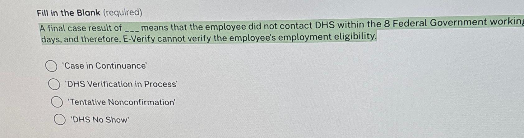 Solved Fill in the Blank (required)A final case result of | Chegg.com
