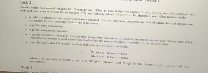 Solved Task 2 Create header files named "Kaight,h", | Chegg.com