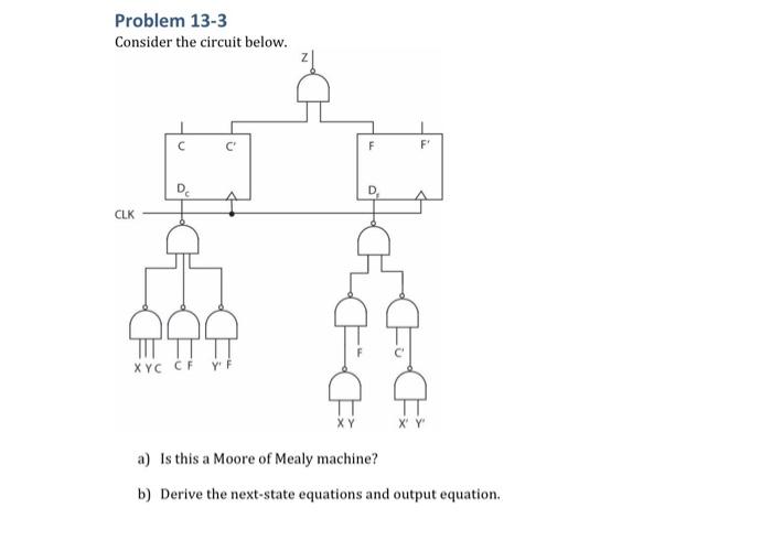 Solved Problem 13-3 Consider the circuit helnw. a) Is this a | Chegg.com