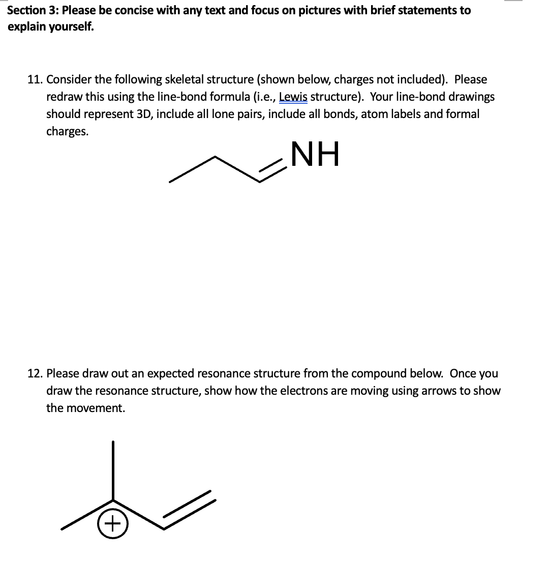 Solved Section 3 Please Be Concise With Any Text And Focus