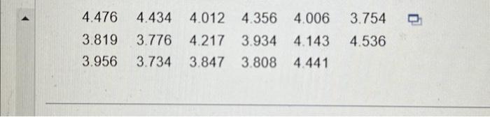 Solved standard devason o interpret the rewats | Chegg.com