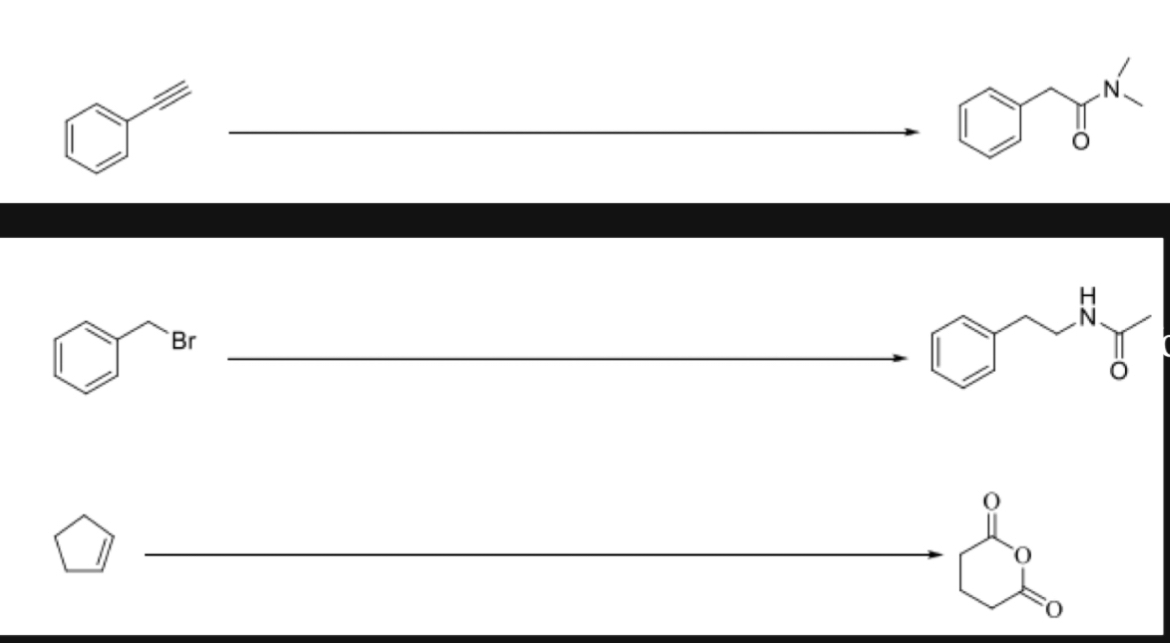 Synthesis questions | Chegg.com