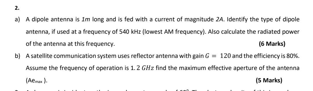 Solved What is the answer? ** Model Name : antennas and Wave | Chegg.com