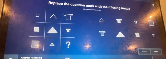 Replace the question mark with the missing | Chegg.com