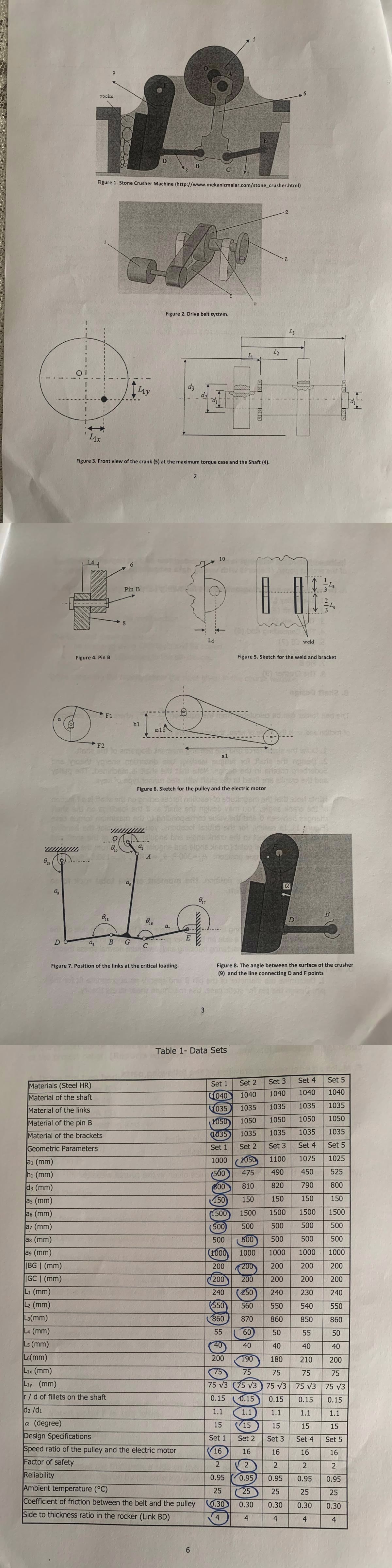 Solved B. ﻿Shaft DesignThe belt forces can be calculated | Chegg.com